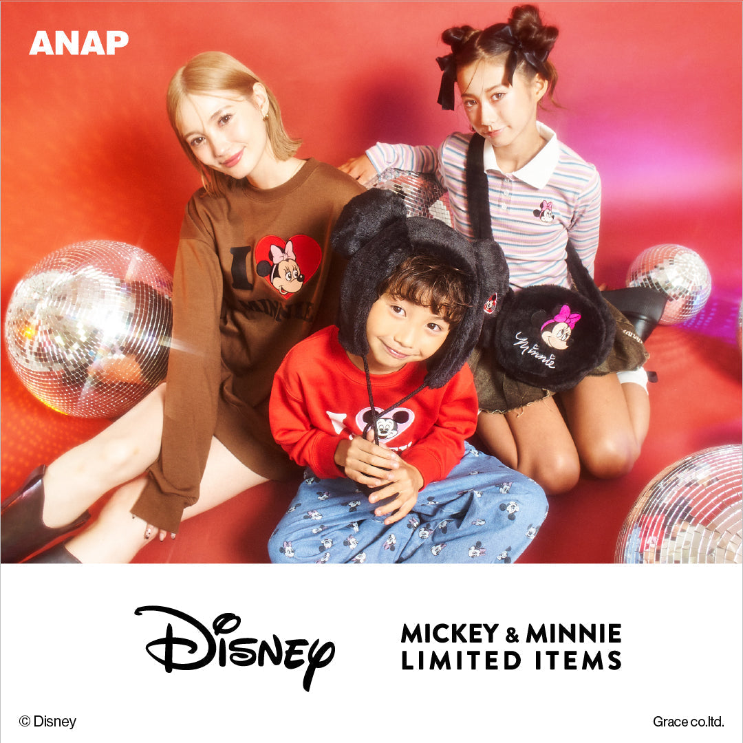 【Disney】MICKEY & MINNIE / LIMITED ITEMS – ANAP オンラインショップ