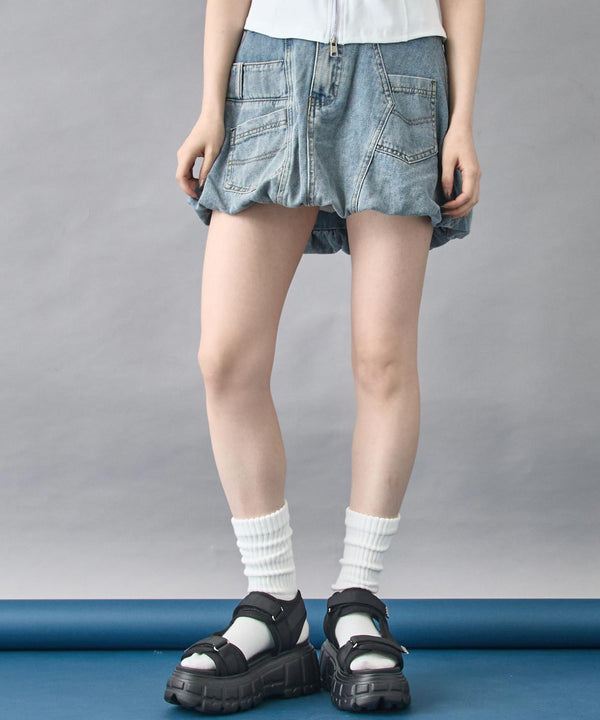 バルーン デニム ミニ スカート 151-5840 – ANAP オンラインショップ
