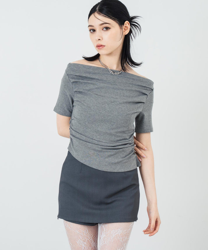 ドレープネック アシンメトリー オフショル トップス 153-5712 – ANAP オンラインショップ