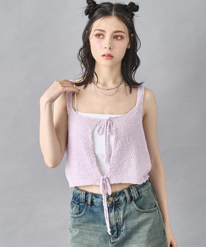 2WAY リボン ニット キャミソール ビスチェ 153-5824 – ANAP オンラインショップ