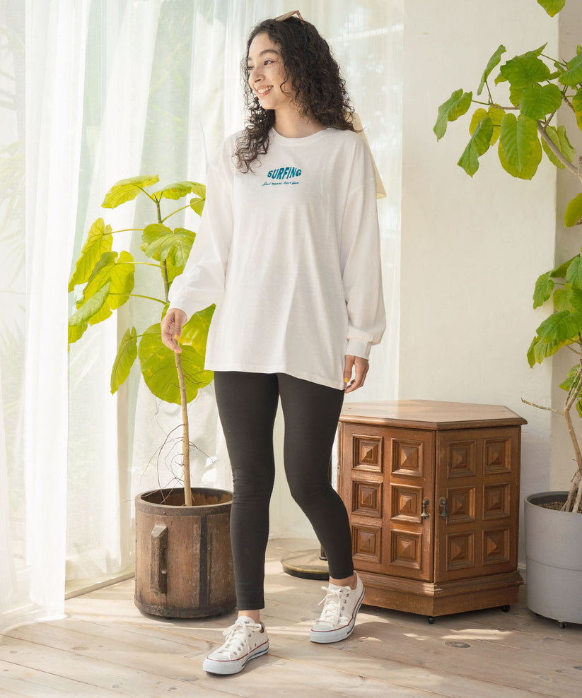 ハイウエスト ベーシック リブ レギンス 852-5959 – ANAP オンラインショップ