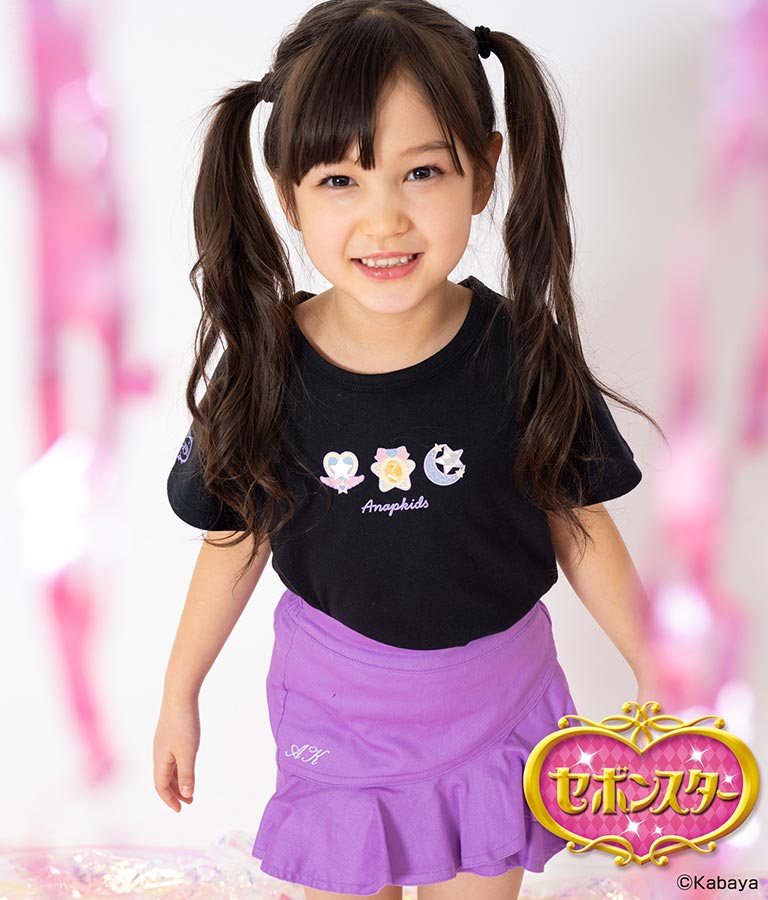 【セボンスターコラボ】ホログラム モチーフ プリント Tシャツ 423-3262 – ANAP オンラインショップ